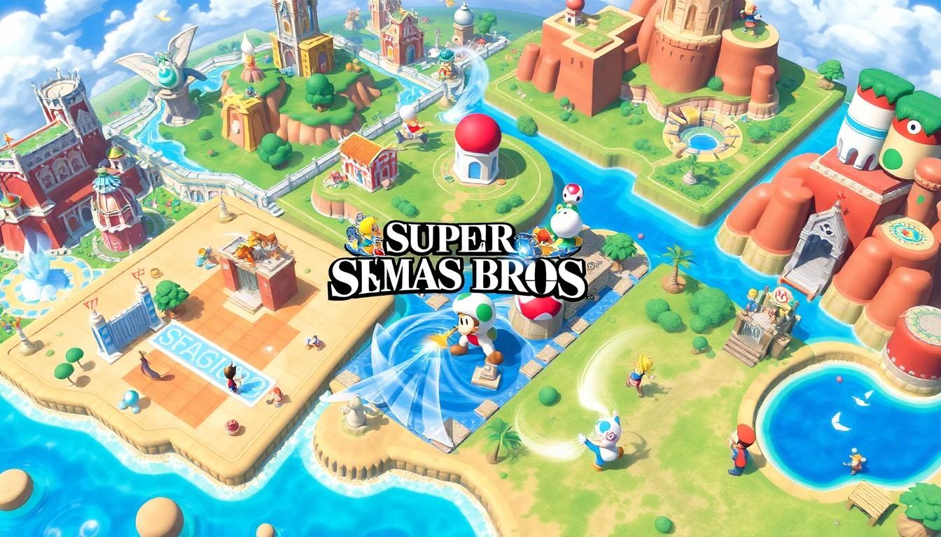 Super Smash Bros Maps: Discover the Best Stages and Strategies for ...